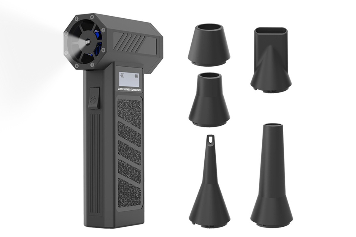 Buy 130000RPM Jet Dry Blower Mini Turbo Jet Portable Air Blower With 4 ...