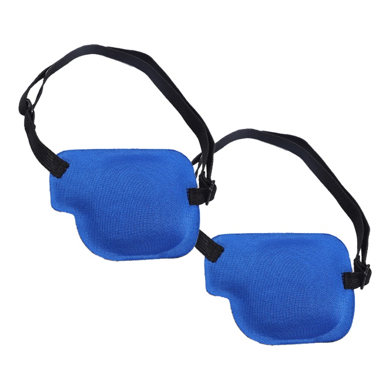Buy 2pcs 3D Single Eye Cover Adjustable Amblyopia Eye Masks Vision Care ...