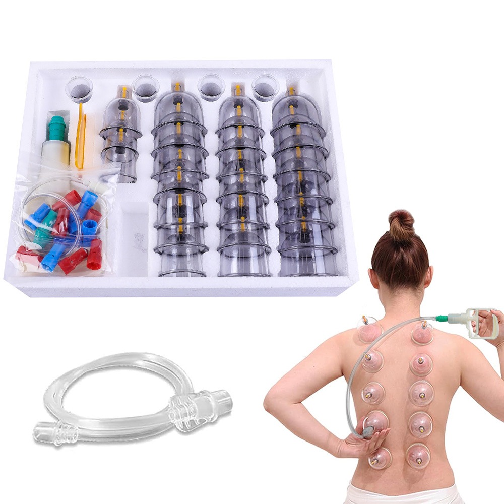 Buy 32Pcs Cupping Set Vacuum Cupping Set with Pump for Cellulite ...