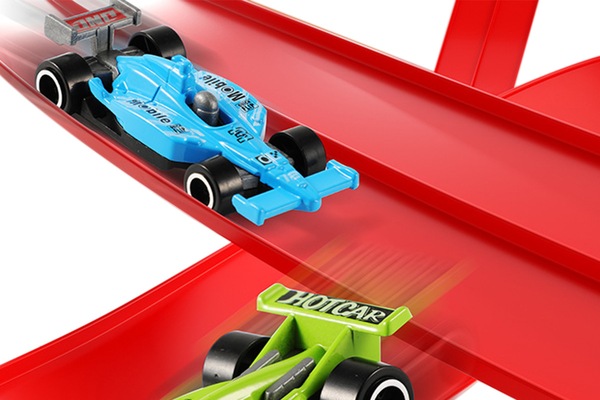 Buy 5 Meter DIY Flexible Car Track Racing Set for little ones Indoor ...