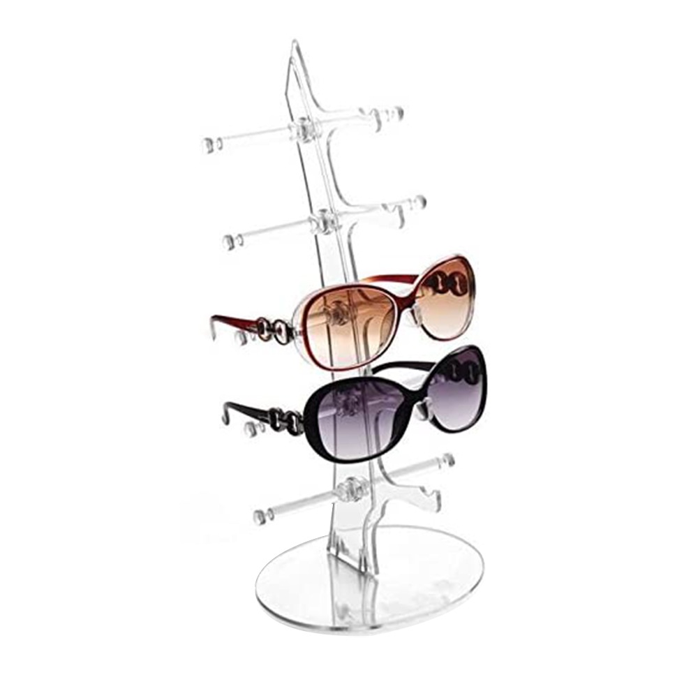 Buy 5 Pairs Sunglasses Display Stand Show Rack Glasses Holder Plastic ...