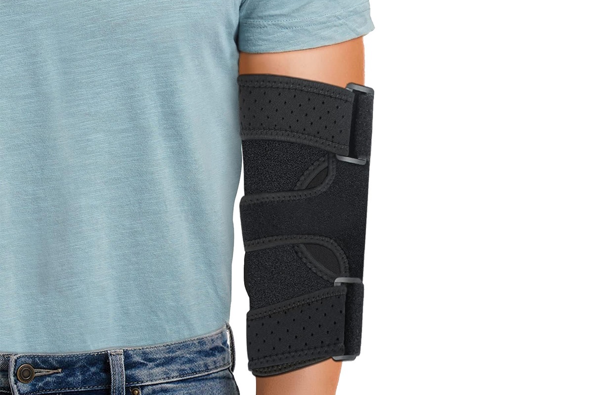 Buy Adjustable Elbow Splint Cubital Tunnel Elbow Brace For Sleeping ...