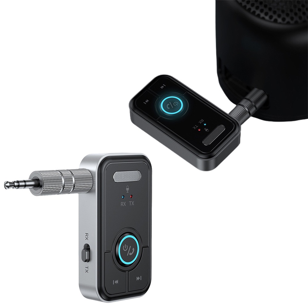 Buy Bluetooth 5.3 AUX Car Adapter with TX/RX Mode and Hands-Free ...