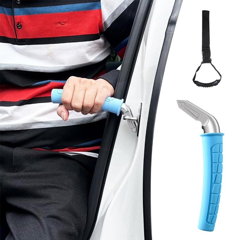 Buy Car Door Handle Elderly Auto Cane Car Handle Assist and An ...
