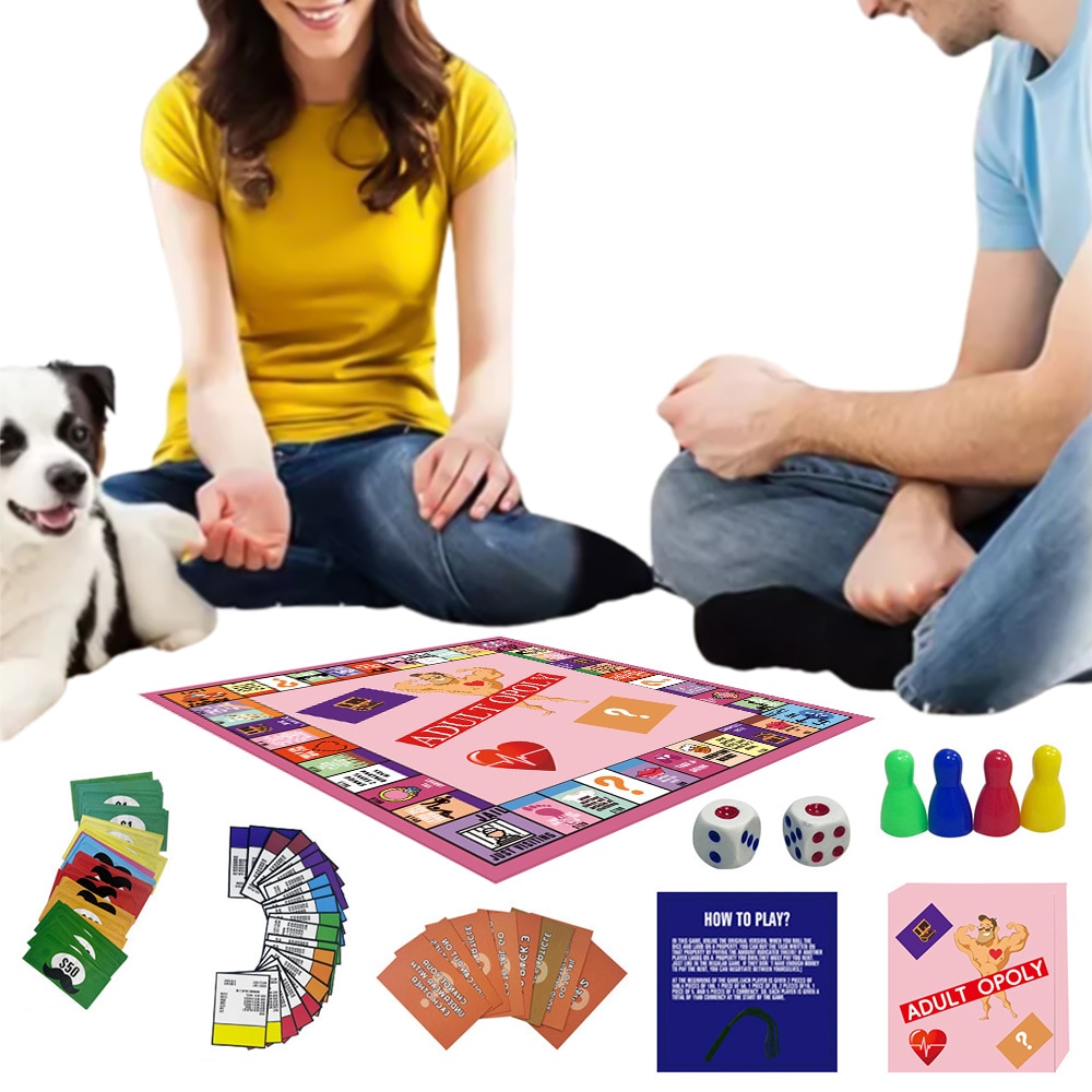 Buy Couple Board Game Couple Opoly Board Game Date Night Ideas Intimacy ...