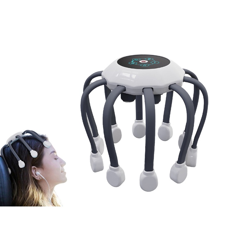 Buy Electric Head Massager Claw Scalp Massage Tool with 5 Massage Modes ...