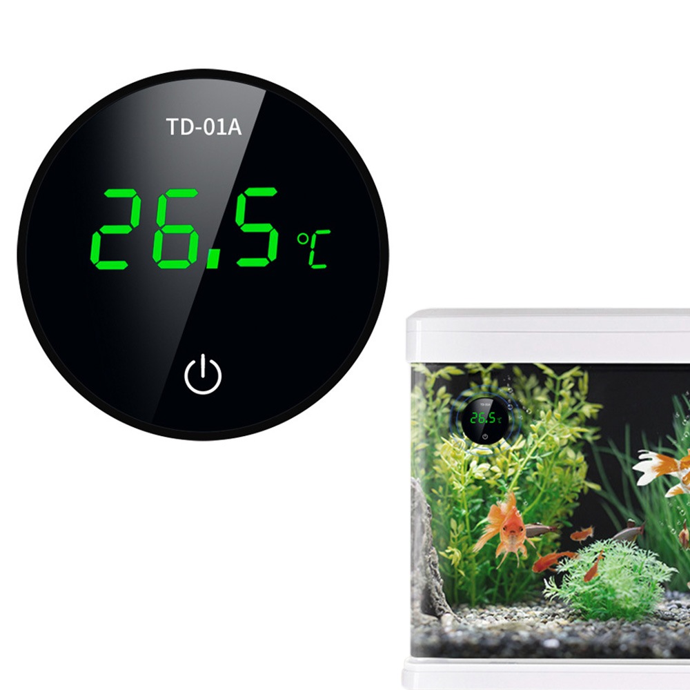 Buy Fish Tank Digital Thermometer Aquarium Thermometer for Fish Axolotl ...