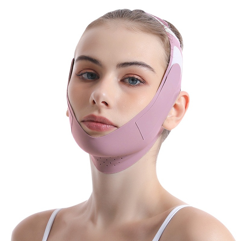 Buy Graphene V-Line Face Mask With Chin Strap - MyDeal
