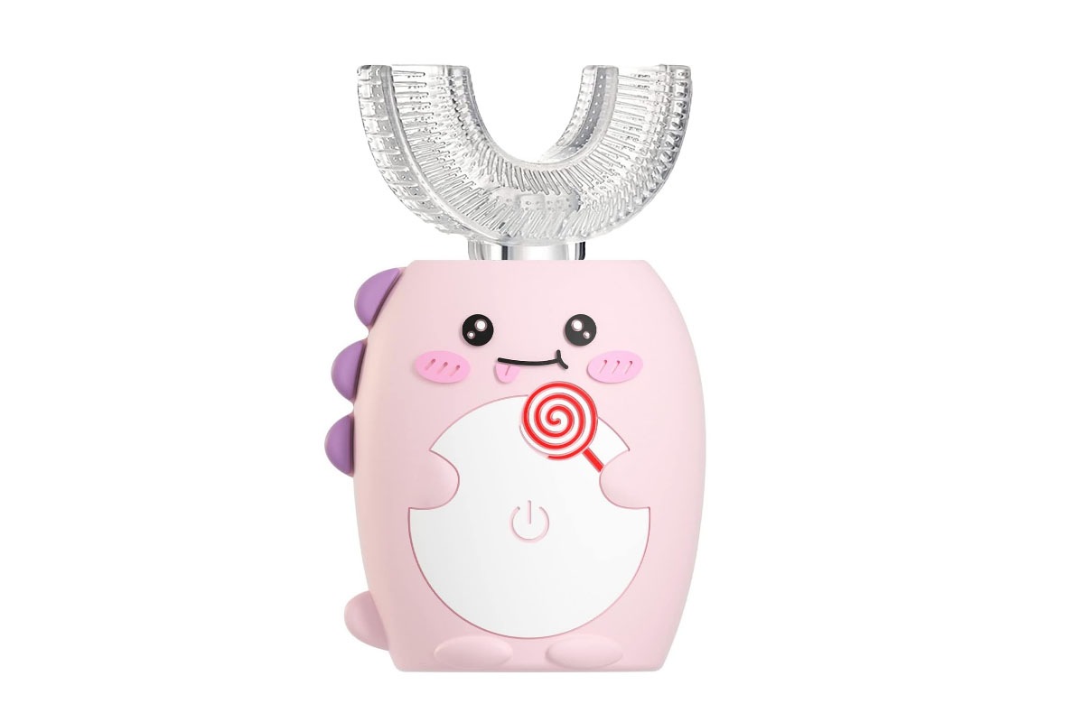 Buy Kids Electric Toothbrushes Cute Cartoon Rechargeable Ultrasonic ...