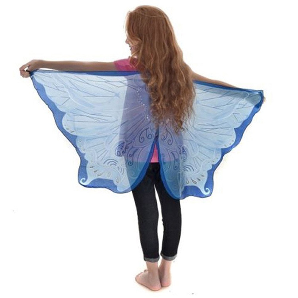 Buy Kids Fairy Butterfly Wing Costume Fancy Dress-up Butterfly Wings ...