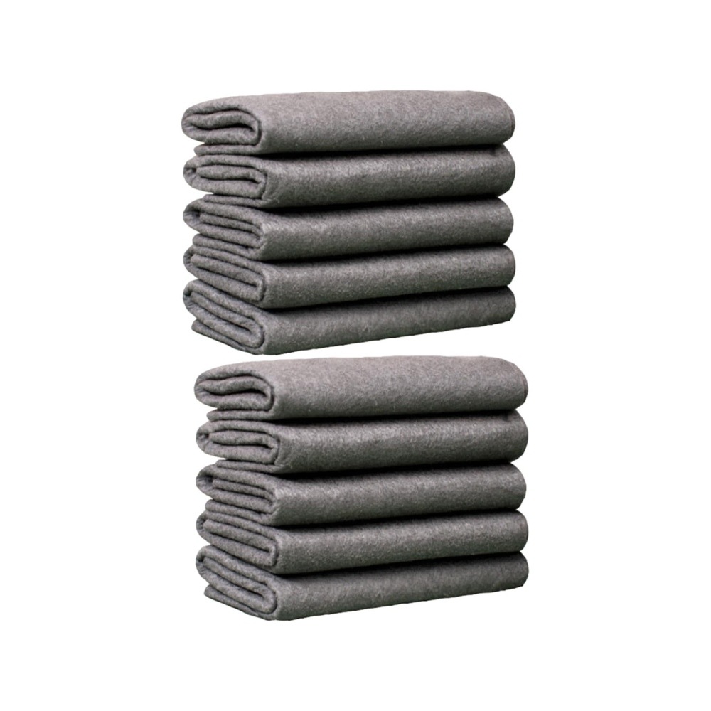 Buy Microfiber Cleaning Cloth Pad of 10 Streak-Free Towel for Glass ...