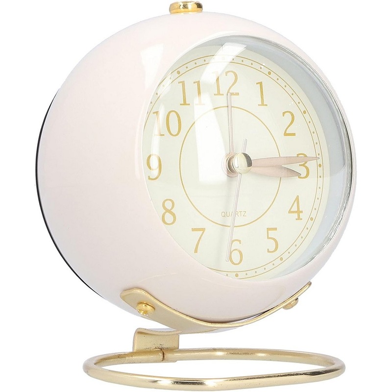 Buy Small Table Clocks Tabletop Alarm Clock with Night Light Battery ...