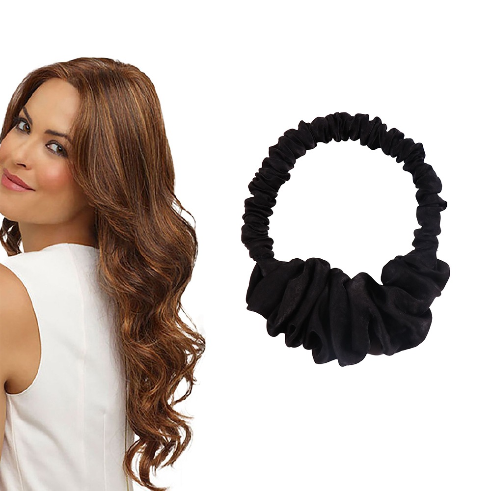 Buy Voluminous Waves Heatless Curling Scrunchie Fashionable Item for ...