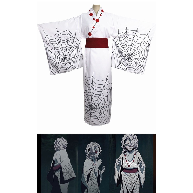 Buy Anime Demon Slayer Spider Rui Mother Sister Cosplay - MyDeal