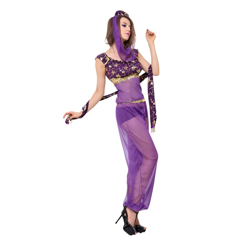 Buy Arabian Genie Aladdin Fancy Dress Up Costume Outfit Purple - MyDeal Buy Arabian Genie Aladdin Fancy Dress Up Costume Outfit Purple - MyDeal