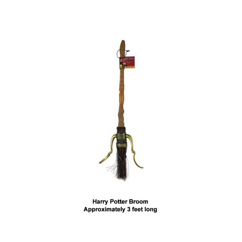 Buy Harry Potter Quidditch Flying Firebolt Broom Costume Accessories ...