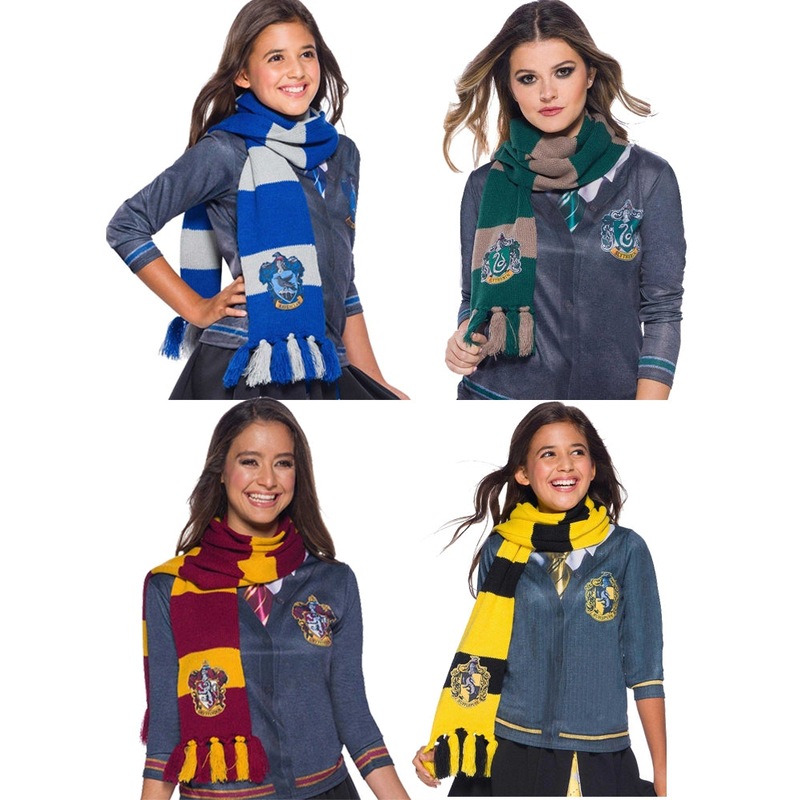 Buy Hufflepuff Ravenclaw Gryffindor Slytherin Hogwarts Houses Scarf