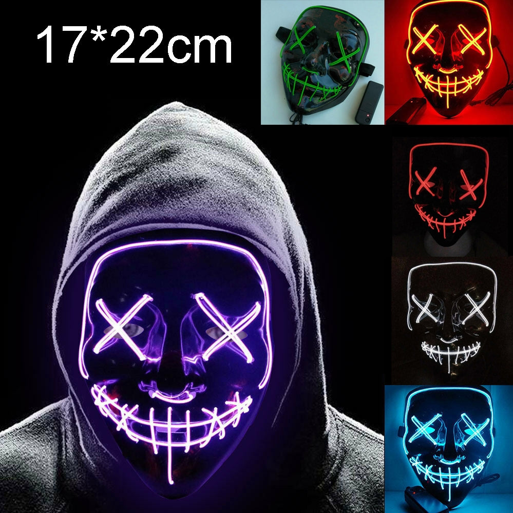 Buy LED Light Up Glowing Mask - MyDeal Australia