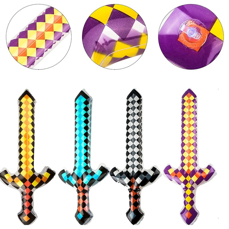Buy Minecraft Inflatable Pixel Pirate Sword - MyDeal