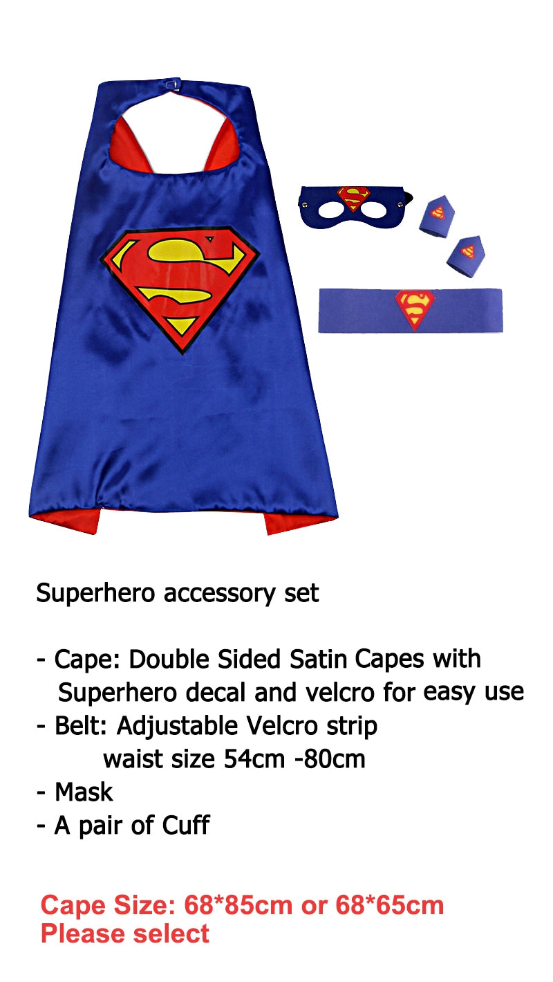 Buy Superman Cape & Mask Costume set - MyDeal Australia