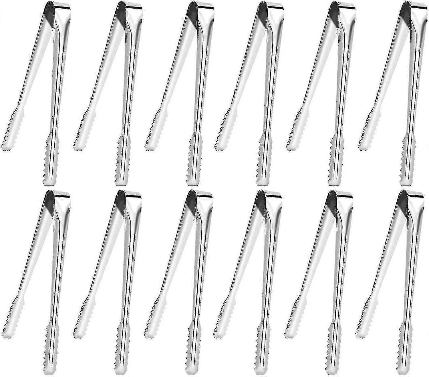Buy 12 Pcs Candy Tongs, Icing Sugar Tongs, Stainless Tongs, For Ice ...