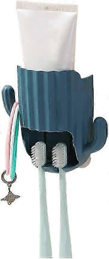 Buy 2 in 1 Cute Toothbrush Toothpaste Holder Kids Suction Cup Cartoon ...