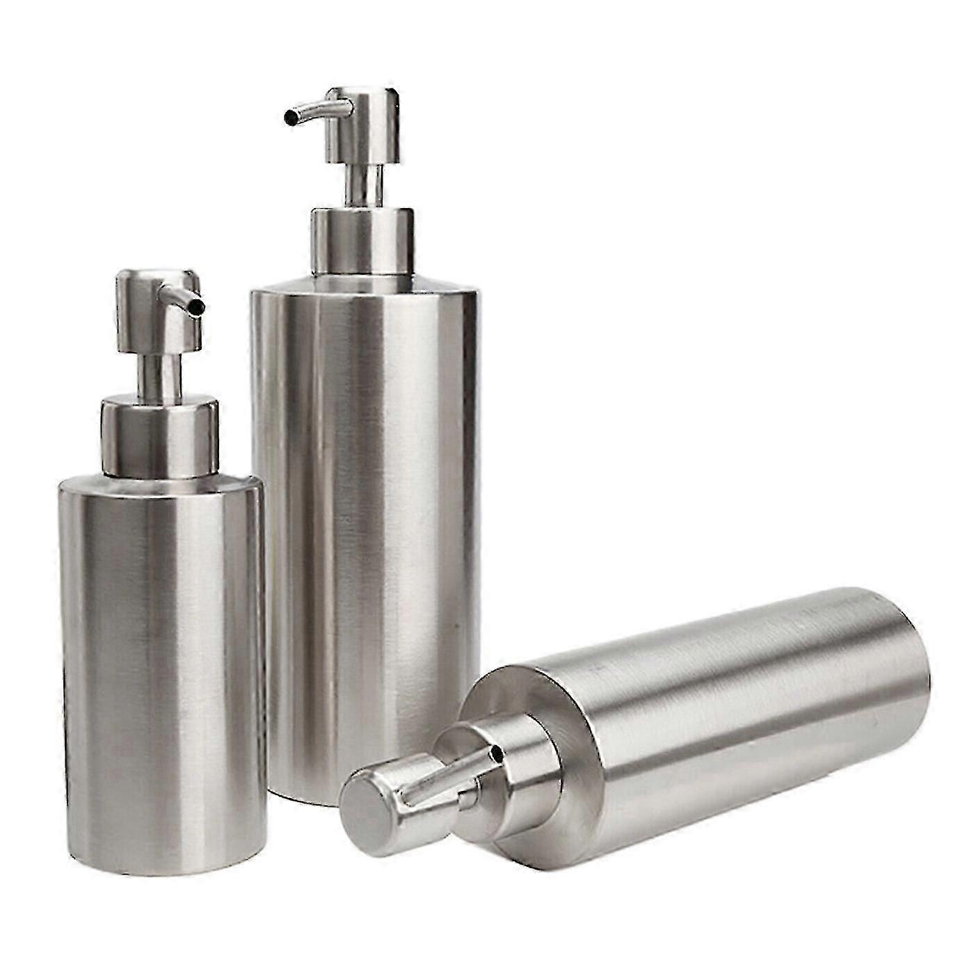 Buy 304 Stainless Steel Bathroom Sink Hand Pump Washing Up Liquid Soap ...