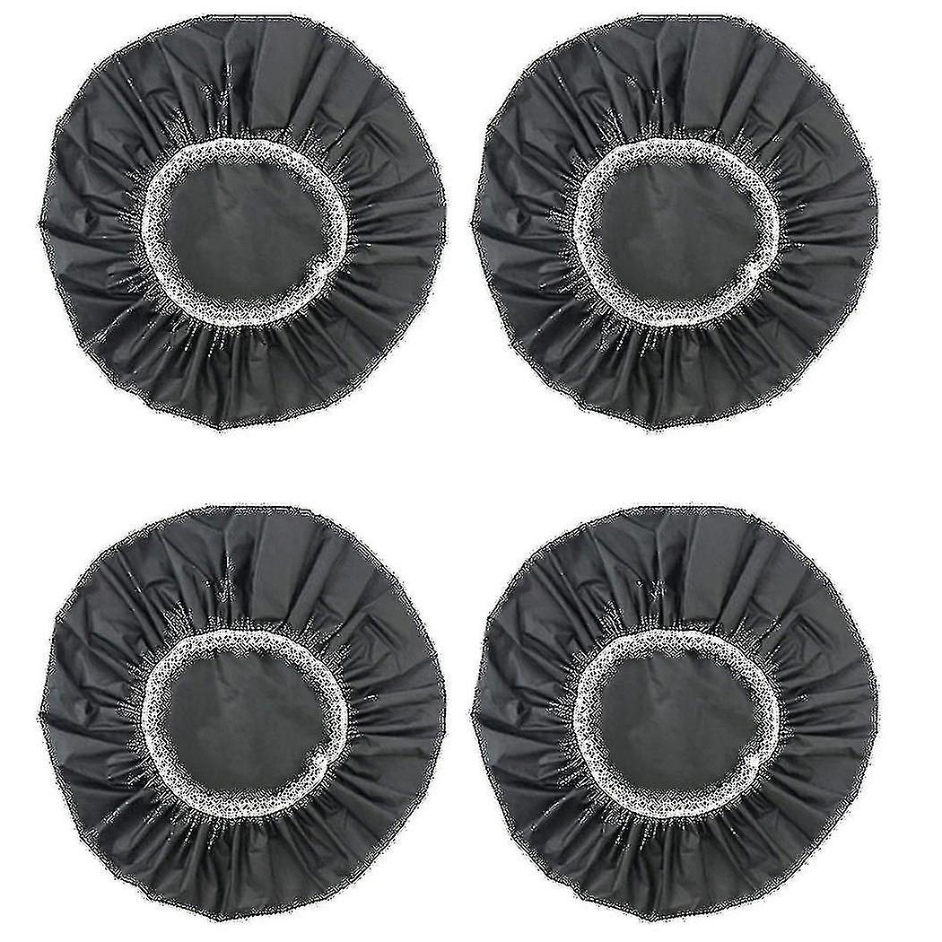 Buy 4pcs Household Waterproof Shower Cap, Swimming Cap, Hotel Elastic ...