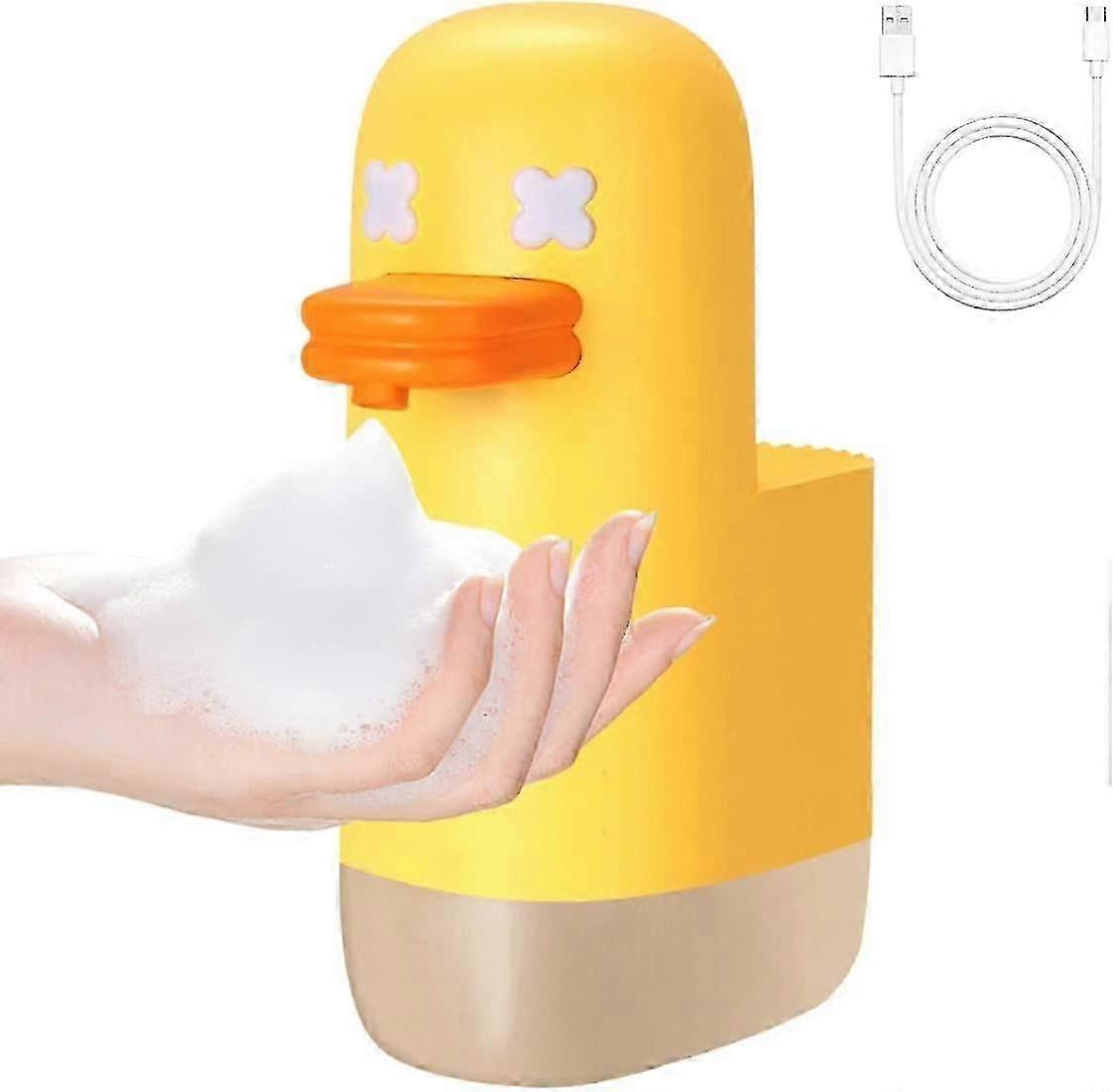 Buy Automatic Soap Dispenser Rechargeable Foaming Soap Dispenser Ipx4 Waterproof Bubble Duck ...