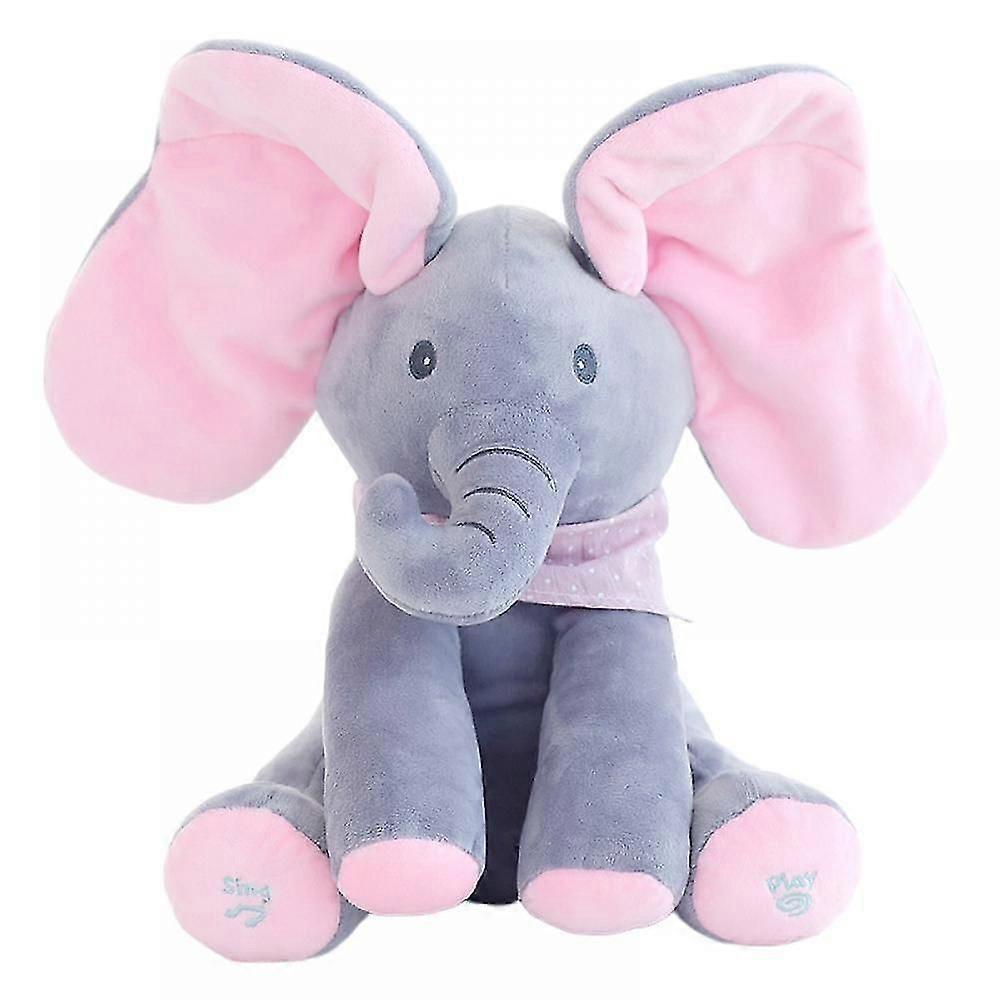 Buy Baby Animated Plush Adorable Elephant Stuffed Animal Toy 12in ...