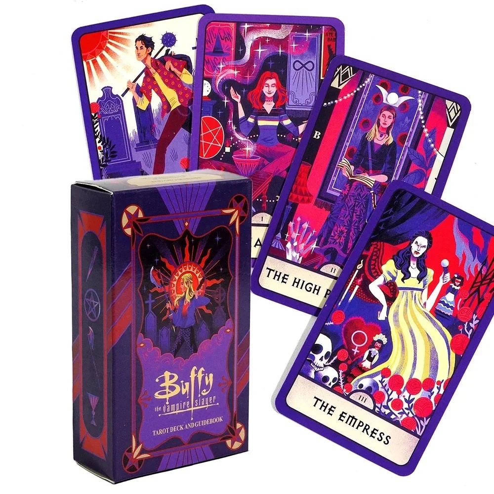 Buy Buffy The Vampire Slayer Tarot 78 Cards Deck Follow The Wisdom Of ...
