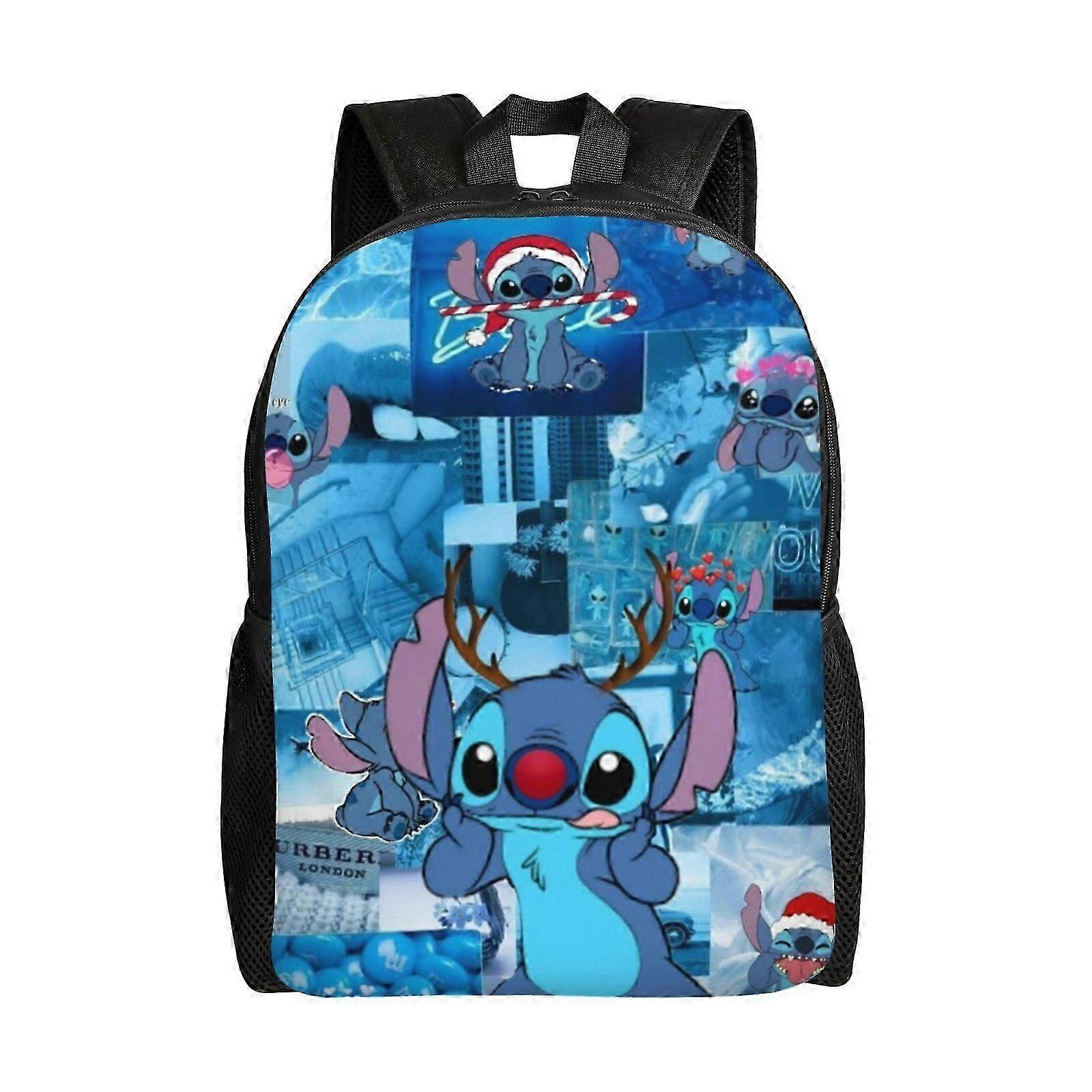 Buy c583 Stitch Backpack Girls, Lilo & Stitch School Bag Kids Backpack ...