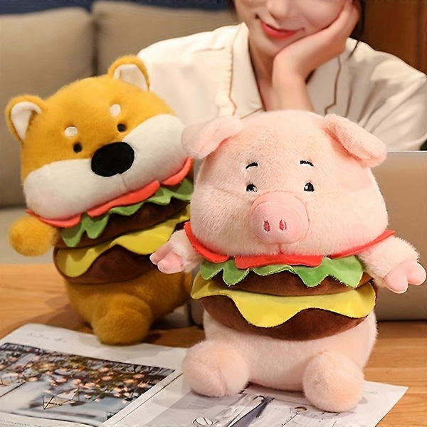 Buy Hamburg Pig Doll Plush Toy Pink Pig Doll Dog Rag Doll Childrens ...