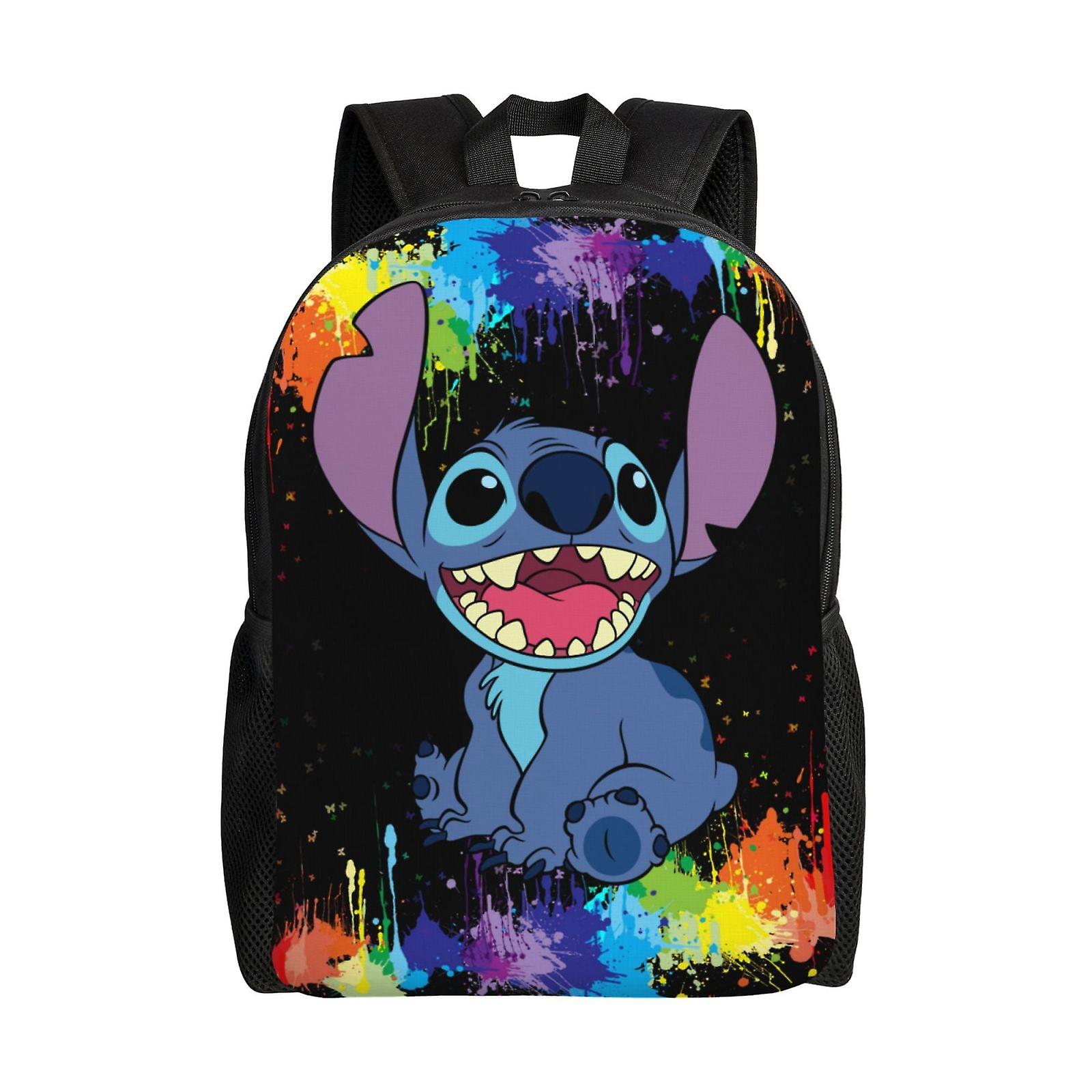 Buy Kids Stitch Backpack 3D Print Cartoon Anime Backpacks Teenagers ...