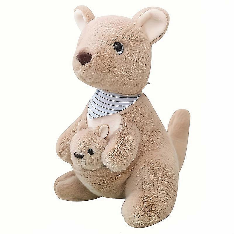 Buy Mother and child kangaroo doll cute kangaroo baby souvenir parent ...