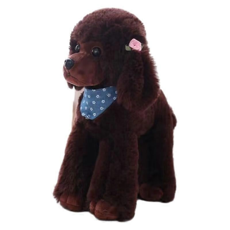 Buy Poodle simulation dog plush toy Teddy dog doll doll girl children ...