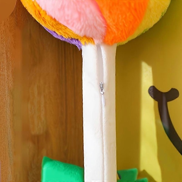 Buy Rainbow lollipop ball pillow plush toy candied haws rag doll ...