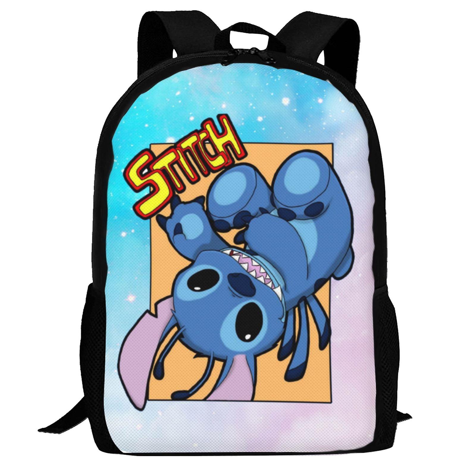 Buy Stitch Backpack,3d Print Laptop Backpack Lightweight Casual Daypack ...