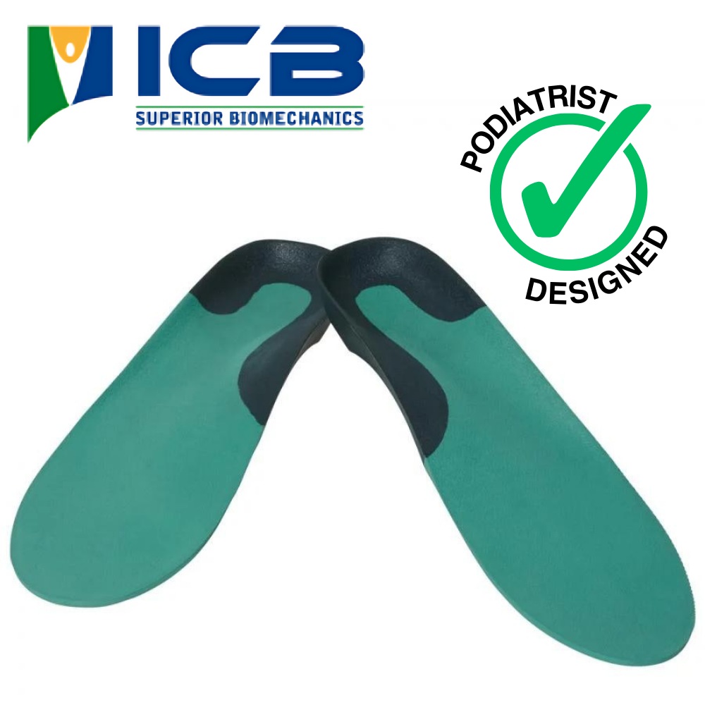 Buy ICB Classic Firm Density Full Length Flat Feet Orthotics Insoles ...
