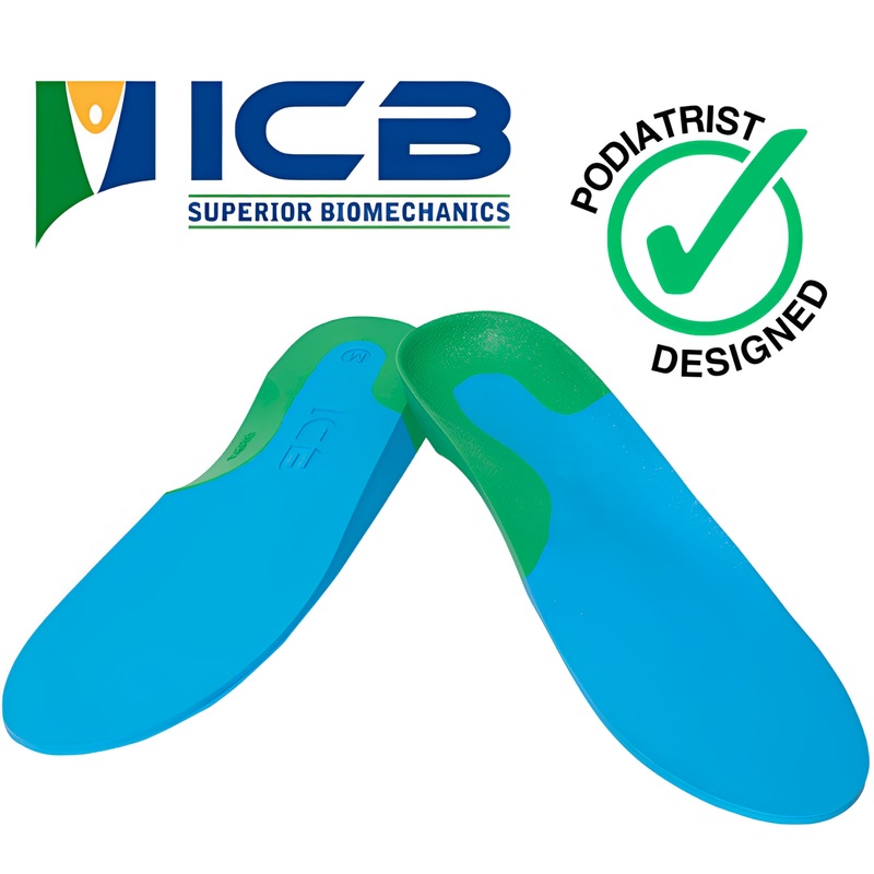 Buy ICB Dual Density Full Length Sports Orthotics Insoles Plantar ...
