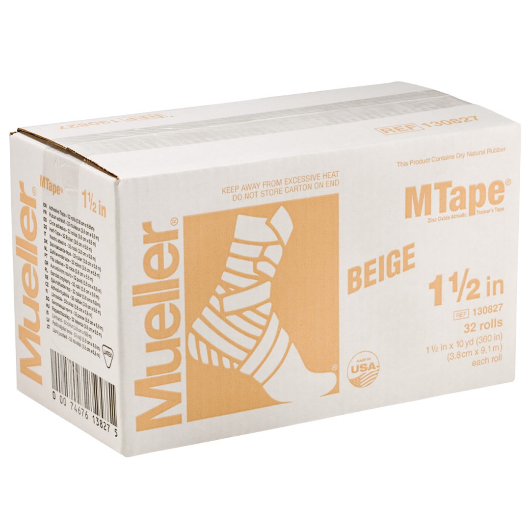 Buy Mueller M-Tape Beige Athletic Sports Tape - High-Strength Support for Injury Prevention ...