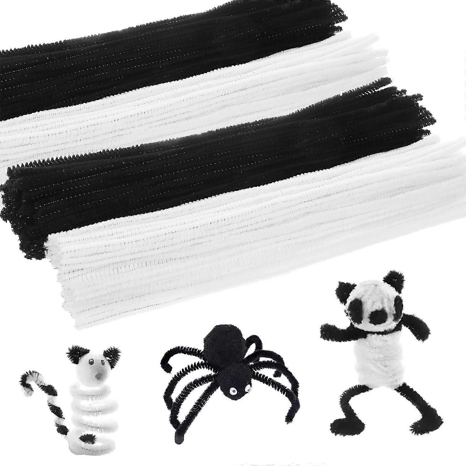 Buy 200pcs Plush Twisted Sticks Bendable DIY Bars Handmade Toys ...