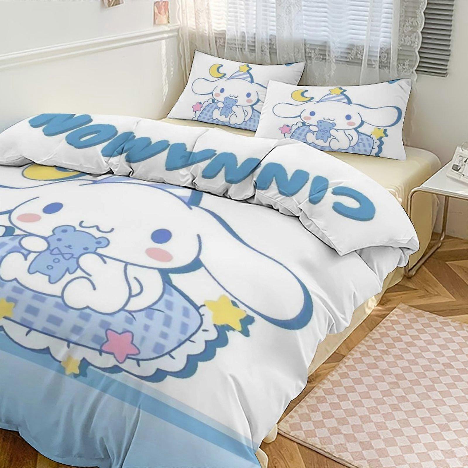 Buy a2430 Cute Cinnamoroll Cartoon Character Duvet Cover Set Bedding ...