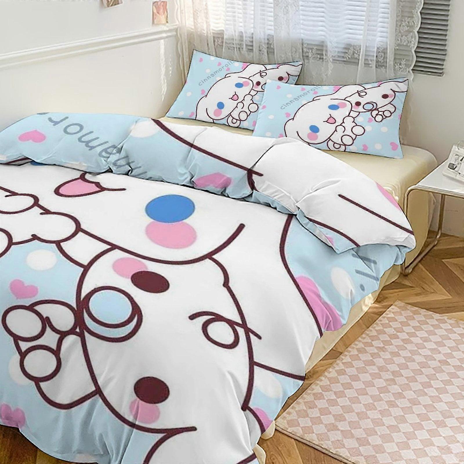 Buy a2509 Cute Cinnamoroll Cartoon Character Duvet Cover Set Bedding ...
