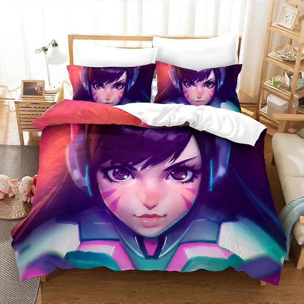 Buy a933 Bed Sheets Overwatch Widowmaker Bedding Set Bed Cover Pillow ...