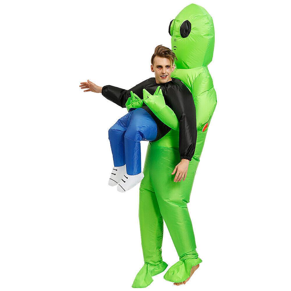 Buy Adults Kids Inflatable Blow Up Suits Monster Alien Carrying Human ...