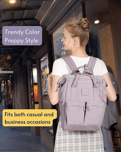 Buy Aesthetic Laptop Backpack, Large Capacity Rucksack for College ...