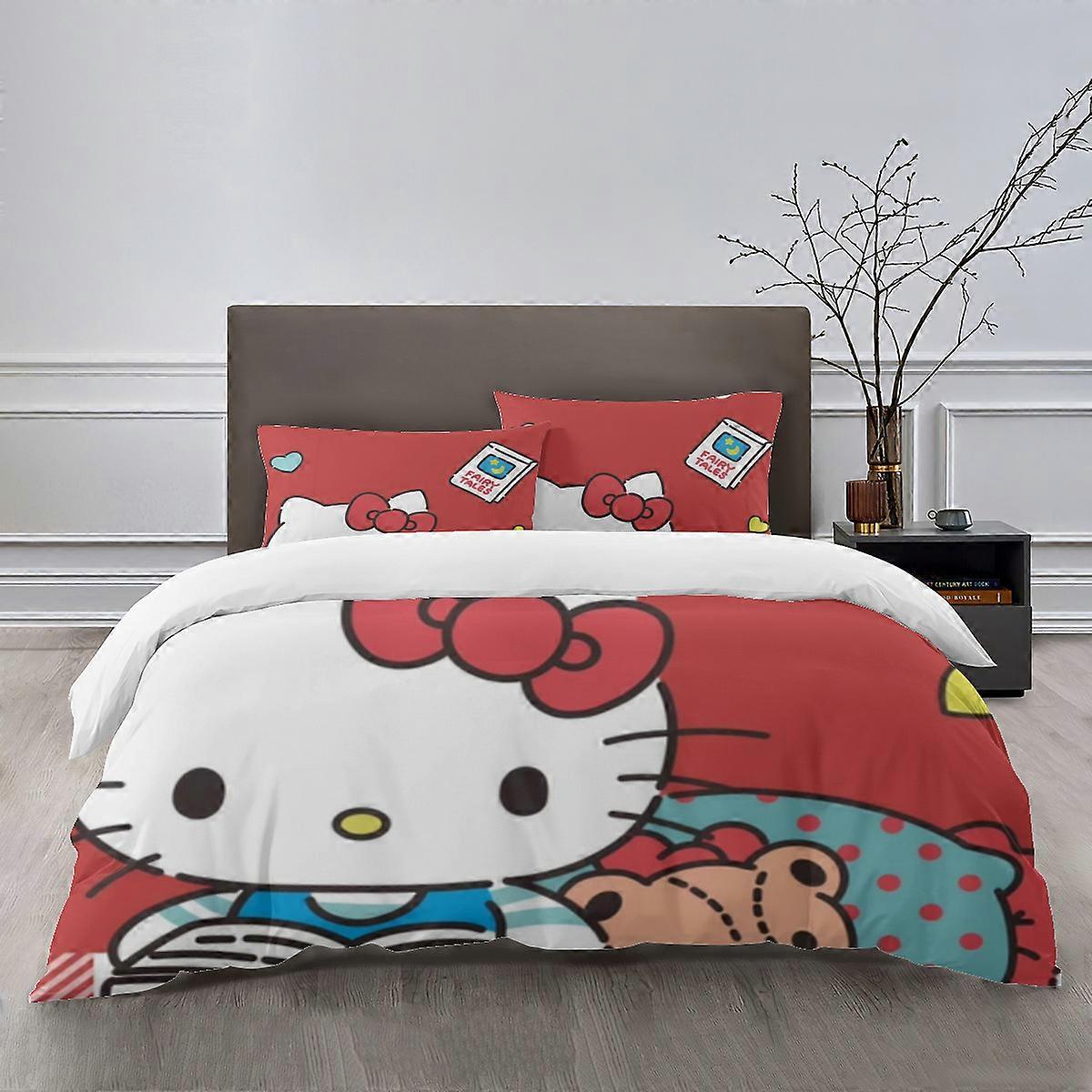 Buy Bed Sheets g1258 Hello Kitty Bedding Sets Bed Cartoon Duvet Cover ...