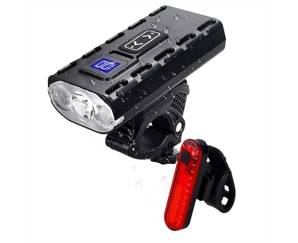 Buy Bike Lights for Night Riding Most Powerful Mountain Bike Light 8000 ...