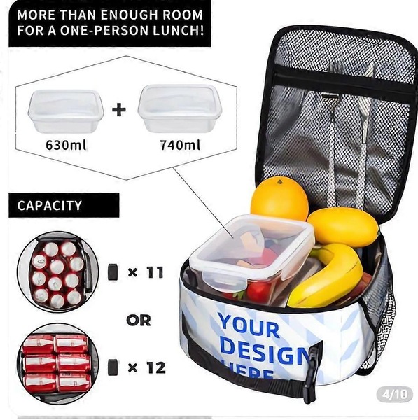 Buy c278 The Midnight Gospel Lunch Bags Insulated Lunch Tote Waterproof ...